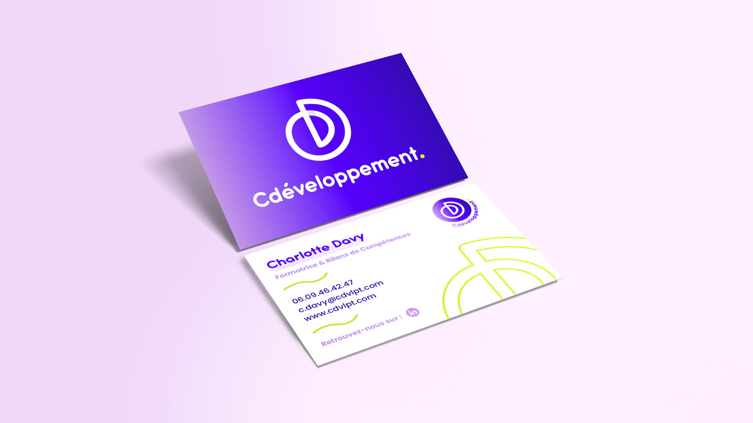 Cdéveloppement - Création d'identité visuelle et de site Wordpress